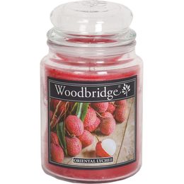 Woodbridge Duftkerze "Oriental Lychee" in Rot - 565 g - 39% | Kerzen-vasen