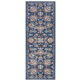 Hanse Home L&auml;ufer Luxor, Blau, Mehrfarbig, Kunststoff, orientalisch, rechteckig, 80x240 cm, Oeko-Tex&reg; Standard 100, f&uuml;r Fu&szlig;bodenheizung geeignet, in verschiedenen Gr&ouml;&szlig;en erh&auml;ltlich, pflegeleicht, strapazierf&auml;hig, Teppiche & B&ouml;den, Teppiche, Teppichl&auml;ufer