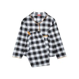 Cyberjammies Pyjama "Annie" in Schwarz/ Wei&szlig; - 72% | Gr&ouml;&szlig;e 128/134 | Kinder-waesche