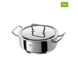 Zwilling 2tlg. Set: Edelstahl-Kochtopf ''Twin'' - 4,5 l - 18% | Kochgeschirr