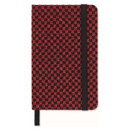 Moleskine Blanko Notizbuch ''Holiday'' in Schwarz/ Rot - (B)6,5 x (H)10,5 cm - 62% | Buero-schulbedarf