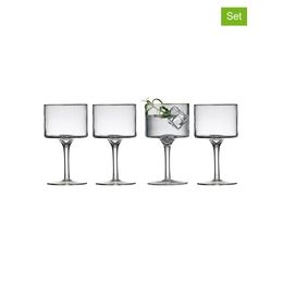 Lyngby Glas 4er-Set Gin-Tonic-Gl&auml;ser "Palermo" - 320 ml - 37% | Gedeckter-tisch