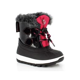 Kimberfeel Winterstiefel in Schwarz/ Rot - 57% | Gr&ouml;&szlig;e 18/19 | Baby-stiefel-boots