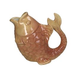 Kersten Vase ''Fish'' in Beige - (B)21 x (H)10,2 x (T)18,3 cm - 15% | Kerzen-vasen