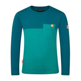 Trollkids Longsleeve "Bergen" in Blau - 47% | Gr&ouml;&szlig;e 98 | Kinder-longsleeves
