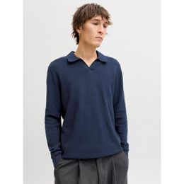 Jack & Jones Jack & Jones Herren Polokragenpullover &raquo;JPRBLURILEY KNIT SPLIT NECK LS SN&laquo; XL
