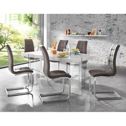 OTTO home Essgruppe Set, 5 Stk. tlg. braun