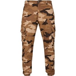 Urban Classics Herren Urban Classics Cargohose &raquo; Herren Camo Cargo Jogging Pants 2.0&laquo; 34, Normalgr&ouml;&szlig;en