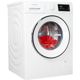 Siemens Waschmaschine iQ300 &raquo;WM14N0A5&laquo; 8 kg 1400 U/min iQdrive: effizient, langlebig und leise.