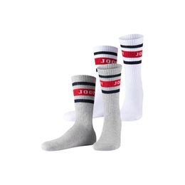 JOOP! Herren JOOP! Tennissocken &raquo;premium essentials&laquo; 2 Paar, am Bund mit Logoschriftzug 43-46