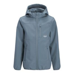 Jack & Jones Jack & Jones Junior Jungen Softshelljacke &raquo;JJTHEO wasserabweisend und pflegeleicht f&uuml;r Alltag&laquo; mit Kapuze Polyester, regular fit 152
