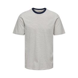 Only & Sons Only & Sons Herren ONLY & SONS Rundhalsshirt &raquo;ONSFRED LIFE RLX SS STRIPE TEE NOOS&laquo; M