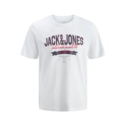 Jack & Jones Jack & Jones Herren Rundhalsshirt &raquo;JJELOGO TEE SS O-NECK 2 COL SS26 SN&laquo; mit Grafikprint M