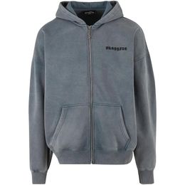 Dropsize Herren Sweatjacke &raquo; SUPER HEAVY OVERSIZE LOGO ZIP HOODIE&laquo; XL
