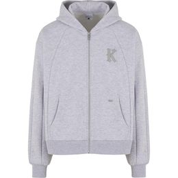 Karl Kani Herren Sweatjacke &raquo; KK Boxy Full Zip Hoodie&laquo; S