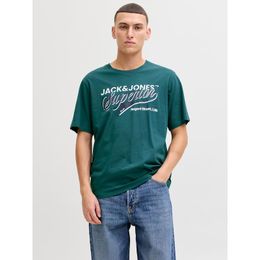 Jack & Jones Jack & Jones Herren Rundhalsshirt &raquo;JJELOGO TEE SS O-NECK 2 COL SS26 SN&laquo; mit Grafikprint S
