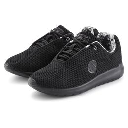 active by Lascana Lascana Active M&auml;dchen LASCANA ACTIVE Sneaker &raquo;Halbschuh,&laquo; mit atmungsaktivem Mesh-Obermaterial, herausnehmbare Innensohle schwarz 44