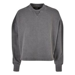 Urban Classics Damen Urban Classics Sweater &raquo; Damen Ladies Heavy Terry Garment Dye Crewneck&laquo;, 1 Stk. XS