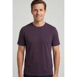Fynch-Hatton Herren Fynch-Hatton T-Shirt normale Passform, Kurzarm, h&uuml;ftbedeckende L&auml;nge, aus Baumwolle 4XL