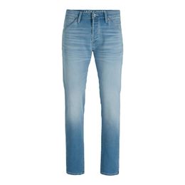 Jack & Jones Jack & Jones Herren Tapered-fit-Jeans &raquo;JJIMIKE mit Stretch, Used-Look und bequemer Passform&laquo; mit Abriebeffekten 36, L&auml;nge 32