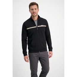 BOSS Herren BOSS Sweatjacke &raquo;Authentic&laquo; mit Streifen und Logo, regular fit M