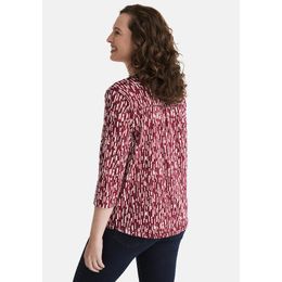 STOOKER WOMEN Damen STOOKER WOMEN 3/4-Arm-Shirt &raquo;MARIE Print Shirt Bluse 3/4-Arm&laquo; Regular Fit Shirt Bluse Baumwolle Shirt Knopfleiste f&uuml;r Damen 44/46