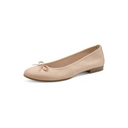 Tamaris Ballet Flats 'Essentials' female Beige size 39