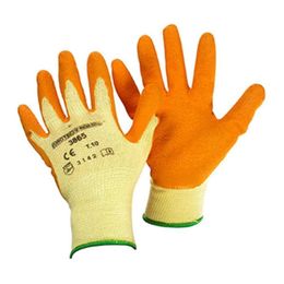 Arbeitshandschuhe mit Latex-&Uuml;berzug Gr. 10