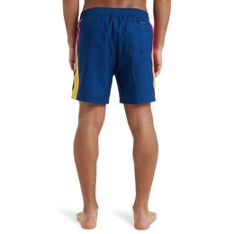 Quiksilver Badeshorts 'Everyday Holmes 16' Herren Gr&ouml;&szlig;e XS dunkelblau / gelb / pitaya
