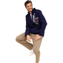 Catamaran Herren Steppjacke f&uuml;r normale Wintertemperaturen marine-bedruckt Gr&ouml;&szlig;e 50