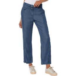 CR&Eacute;ATION L Damen Culotte aus Lyocell blue-bleached Gr&ouml;&szlig;e 50