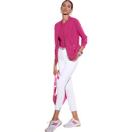 CR&Eacute;ATION L Damen Shirtjacke mit Modal (TENCEL) fuchsia Gr&ouml;&szlig;e 38