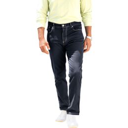 CR&Eacute;ATION L Damen 5-Pocket-Hose mit kontrastfarbenen N&auml;hten marine Gr&ouml;&szlig;e 25