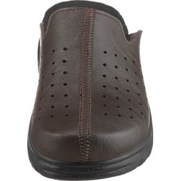 CR&Eacute;ATION L Herren Pantoffel mit Perforation schoko Gr&ouml;&szlig;e 45