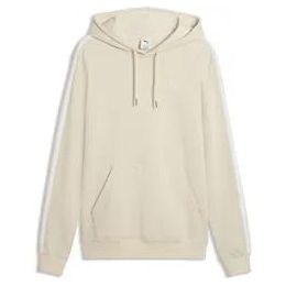 Hoodie Puma "Essentials Elevated Hoodie Herren", Herren, Gr. S, alpine snow wei&szlig;, Obermaterial: 100% Baumwolle. Kapuzenfutter: 100% Baumwolle. Rippe: 3% Elasthan, 97% Baumwolle, normal, Sweatshirts Hoodie