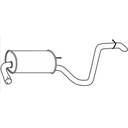 VEGAZ Endschalld&auml;mpfer ks218 f&uuml;r KIA