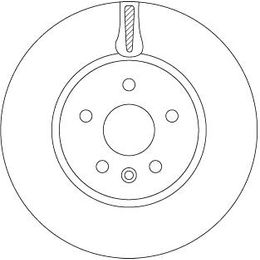 TRW Bremsscheibe DF6820 vorne rechts links bel&uuml;ftet 300mm f&uuml;r VAUXHALL OPEL 13597468 13597467 13515909