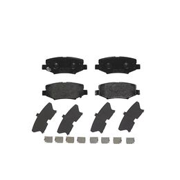 Brembo Bremsbelagsatz, Scheibenbremse P 18 024 hinten rechts links mit Zubeh&ouml;r f&uuml;r DODGE JEEP CHRYSLER TATA 2AMV2776AB 2AMV2776AA K68003776AA