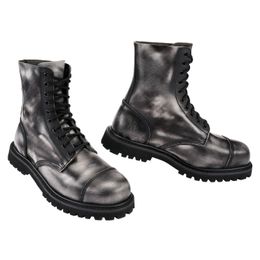 Brandit Rub Off Phantom Boots 10-Loch schwarz/grau, Gr&ouml;&szlig;e 38/UK 4