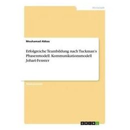 GRIN Erfolgreiche Teambildung nach Tuckman's Phasenmodell. Kommunikationsmodell Johari-Fenster