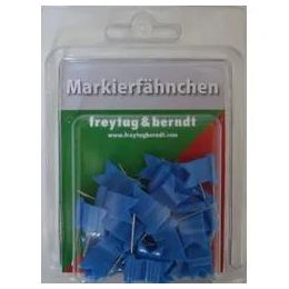 Markierf&auml;hnchen wehend, Blau