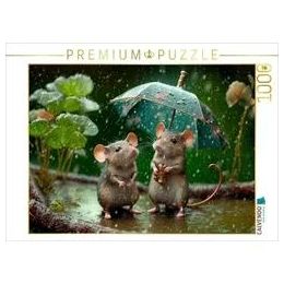 Calvendo Puzzle Schietwetter 1000 Teile Lege-Gr&ouml;&szlig;e 64x48cm Foto-Puzzle f&uuml;r gl&uuml;ckliche Stunden