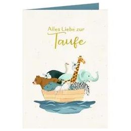 Coppenrath Verlag Pop-up-Gru&szlig;karte &ndash; Alles Liebe zur Taufe