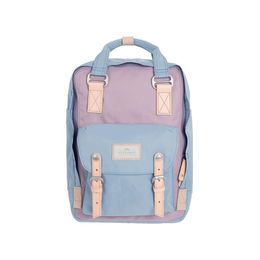 Doughnut Macaroon 16 - Rucksack 38 cm (mustard) in lilac x light blue | Gr.: onesize