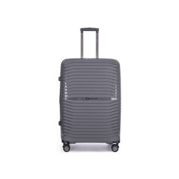 Stratic Bright+ 4 Rollen Trolley L 76 cm mit Dehnfalte in grey | Gr.: onesize