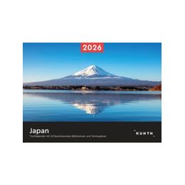 Kalender - Japan - KUNTH Tischkalender 2026 | Gr.: onesize