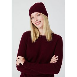 Style Republic Kaschmir Beanie fein gerippt in endless passion | Gr.: onesize