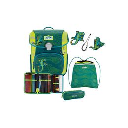 Scout Neo Exklusiv Superflash Extreme Schulranzen-Set 4-teilig in Lizard | Gr.: onesize