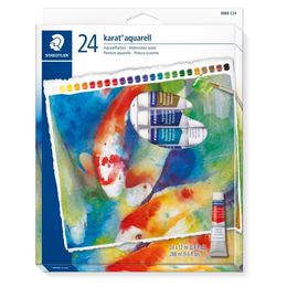 Staedtler Aquarellfarbkasten karat aquarell 24 Farben a12ml | Gr.: onesize
