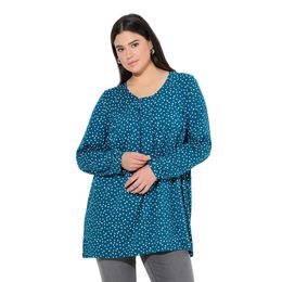 Ulla Popken Shirt in petrol | Gr.: 50-52